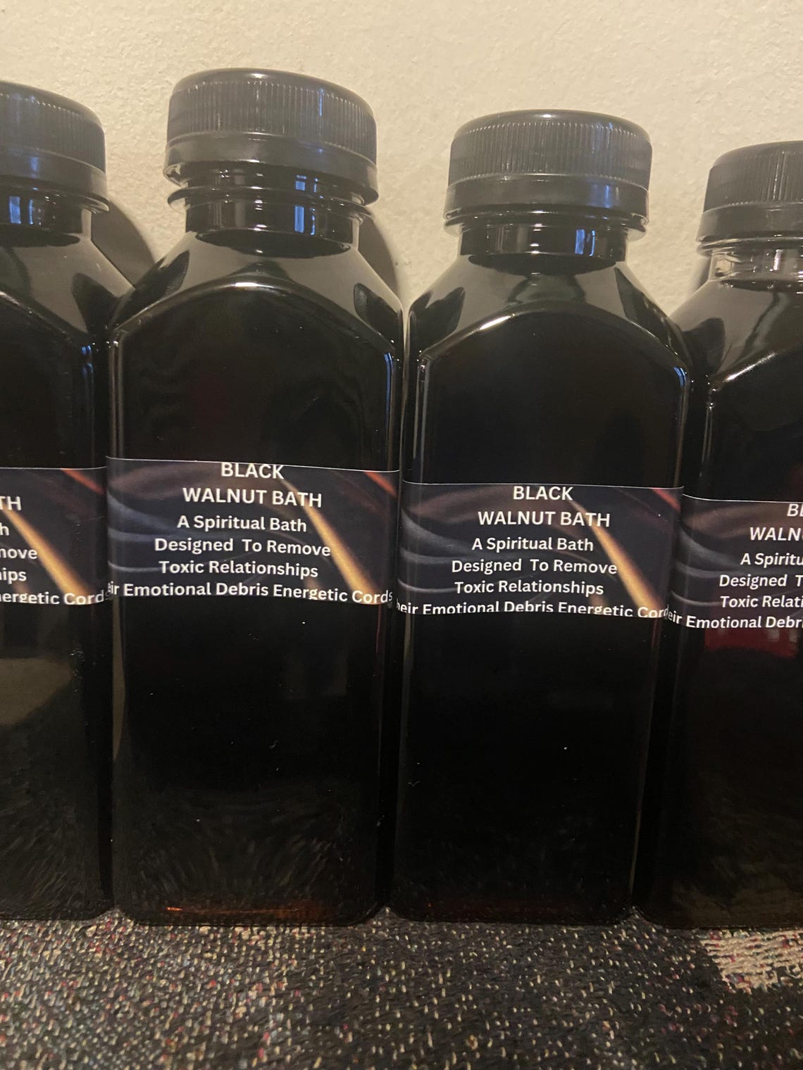 Cord Cutting Black Walnut Bath Kit - Etsy