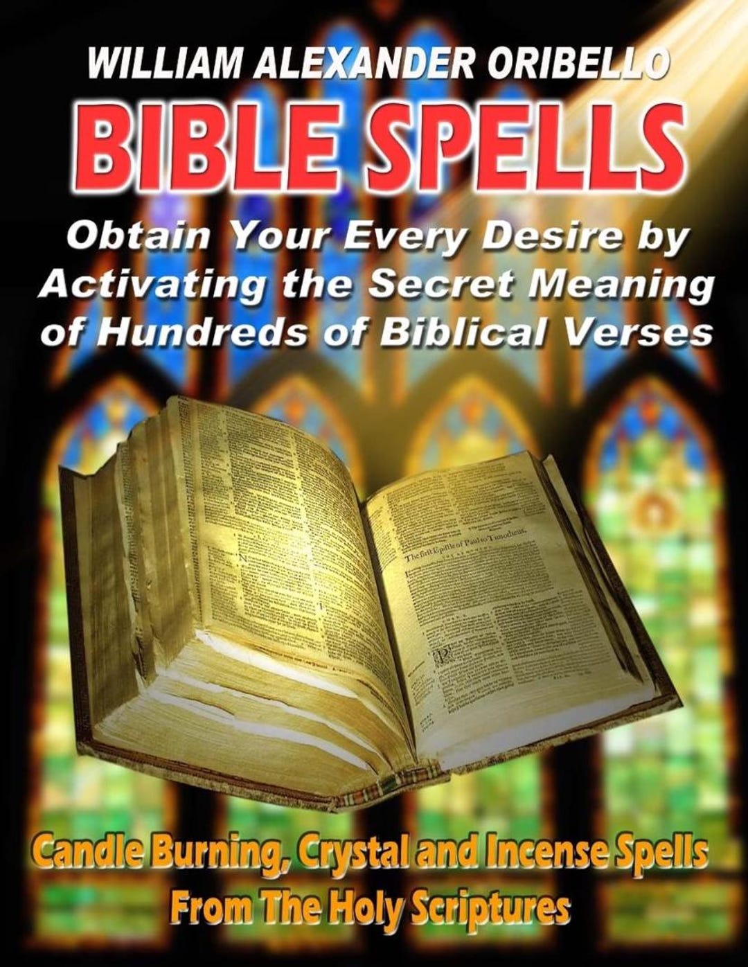 BIBLE SPELLS by William Alexander Oribello - Etsy
