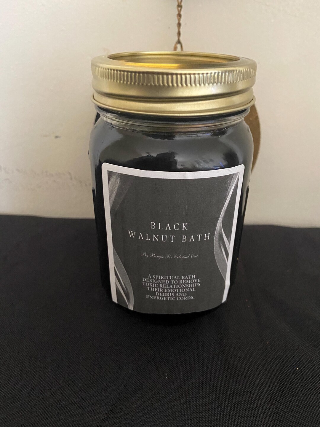 Cord Cutting Black Walnut Bath Kit - Etsy
