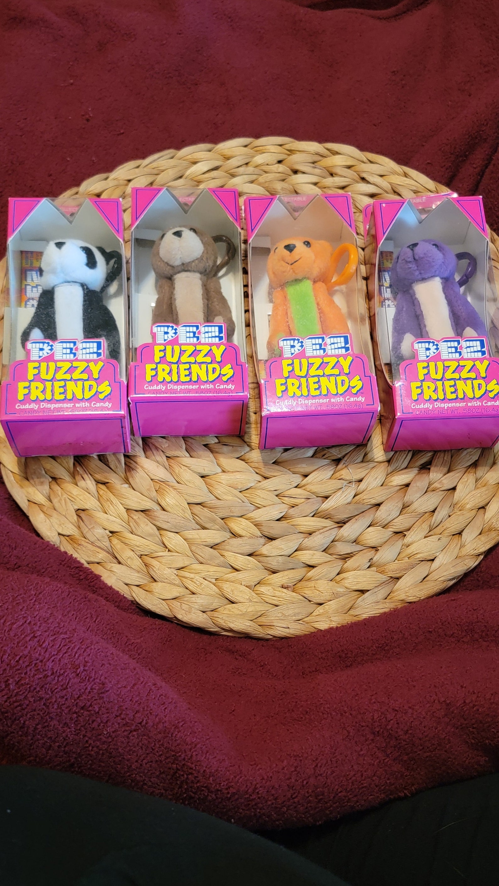 Fuzzy Friends Bear Pez Retired Set - Etsy