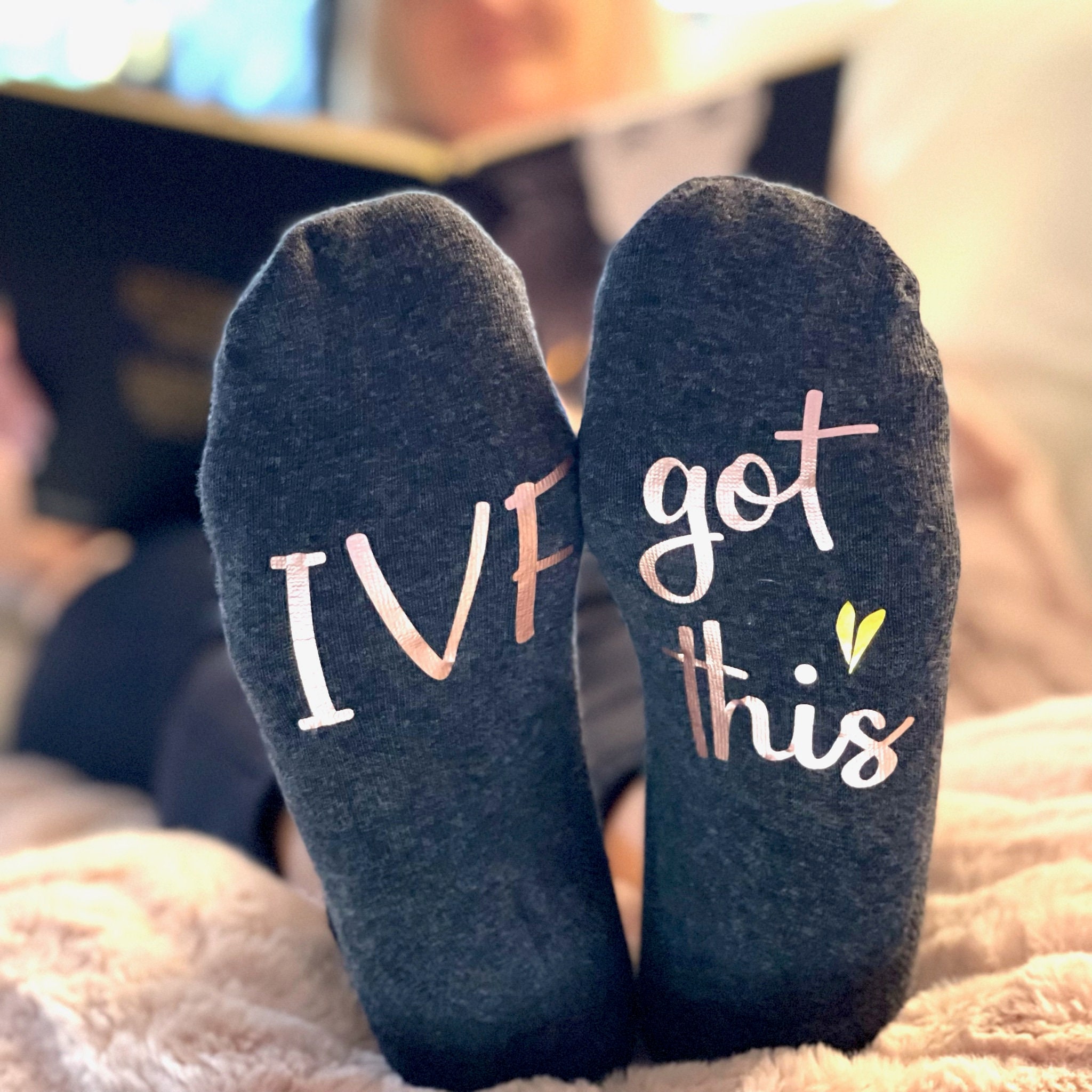 IVF Socks Limited Edition Rose Gold Socks - Etsy