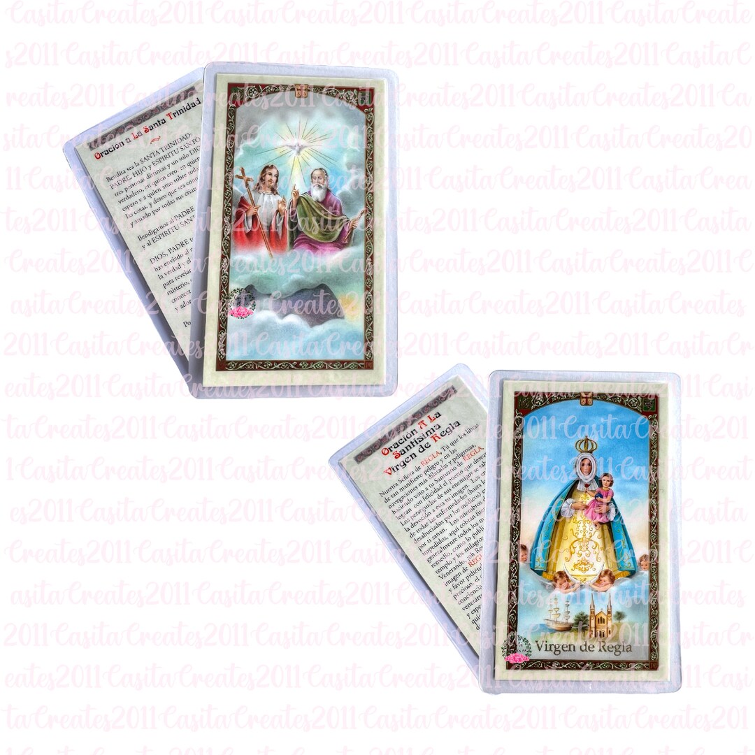 Tarjetas De Oración, Prayer Cards, Catholic Prayer Cards, Tarjetas ...