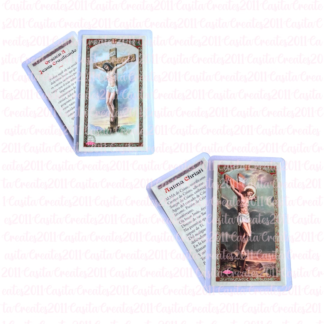 Tarjetas De Oración, Prayer Cards, Catholic Prayer Cards, Tarjetas ...
