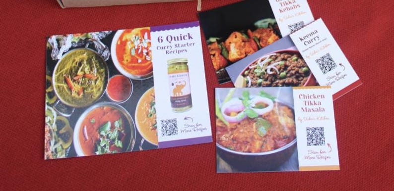 Curry Kit, Curry Starter Gift Box, Masala Spice Gift Box, Easy Tikka ...