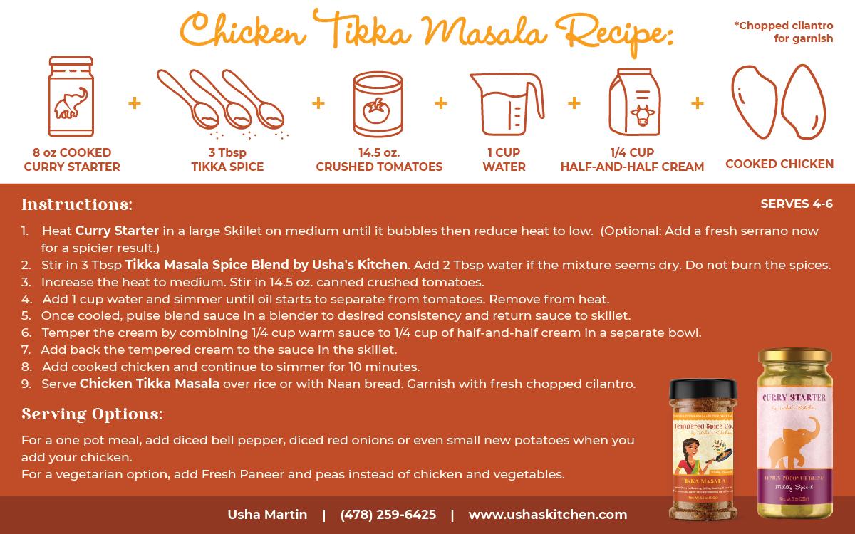 Curry Kit, Curry Starter Gift Box, Masala Spice Gift Box, Easy Tikka ...