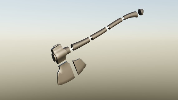 Huntress Axe 3D File - Etsy
