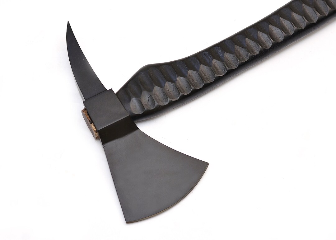 Hand Forged Tomahawk Axe, Tactical Fighting Axe, Spike Tomahawk ...