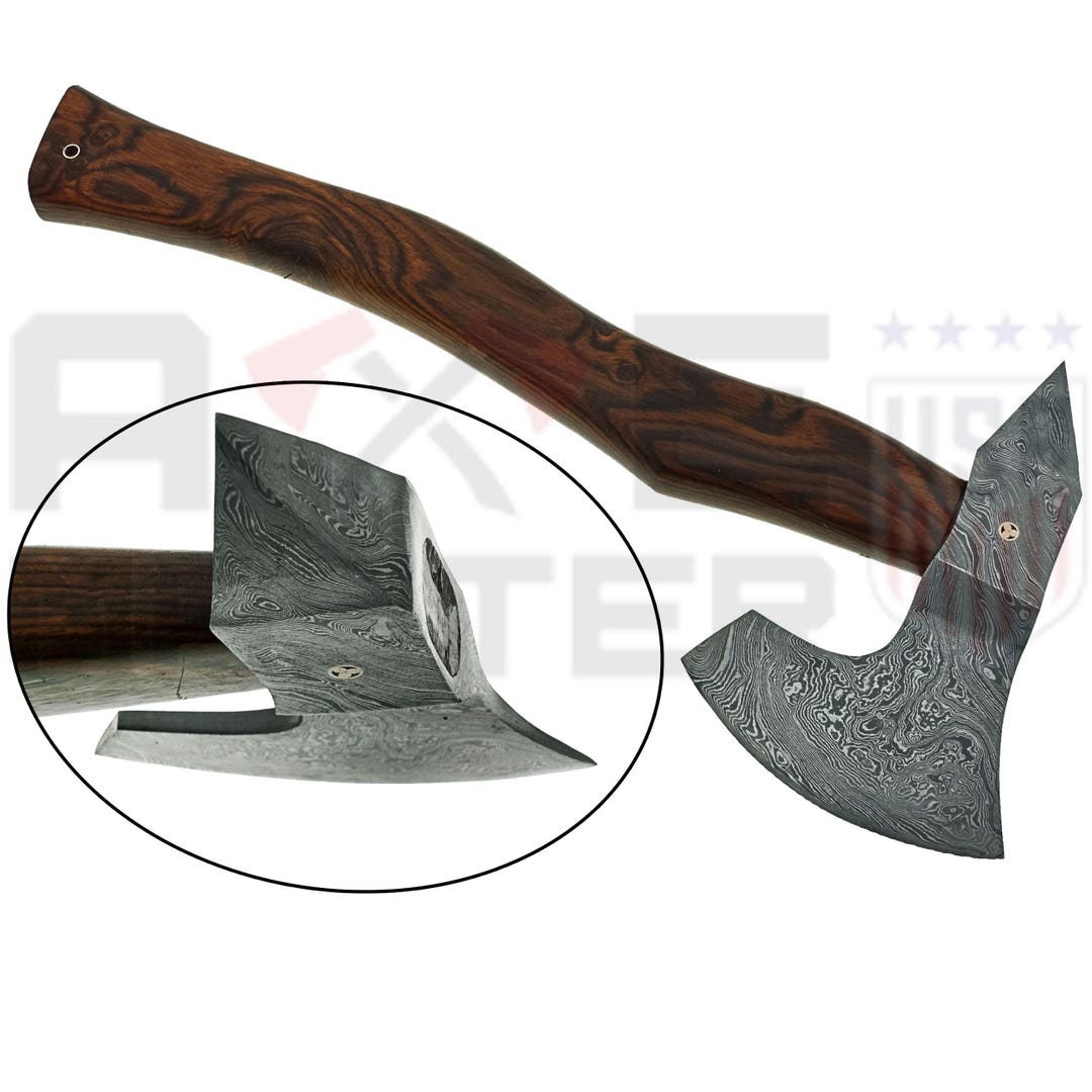 Bearded Viking Ax With Sheath, Best Viking Gift for Men 16 Inches ...