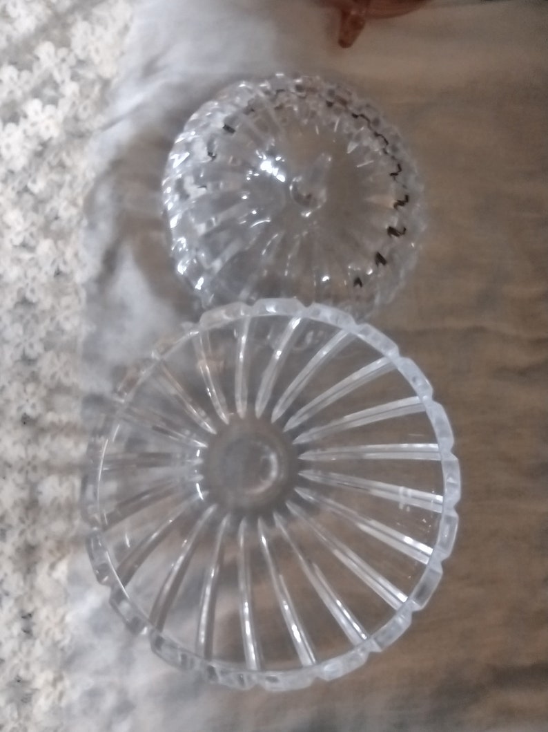 Collectibles Memorabilia Lead Crystal Apple Shaped Candy Dish etna.com.pe