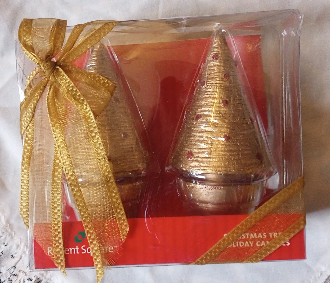 Christmas Tree Holiday Candles - Etsy