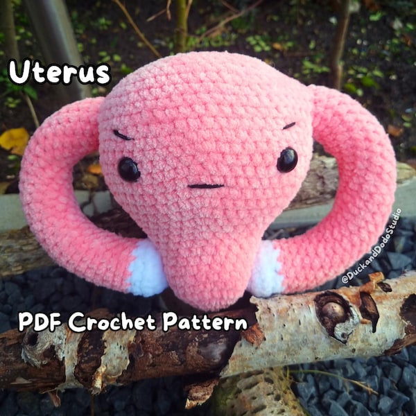 Uterus Crochet Pattern - Etsy