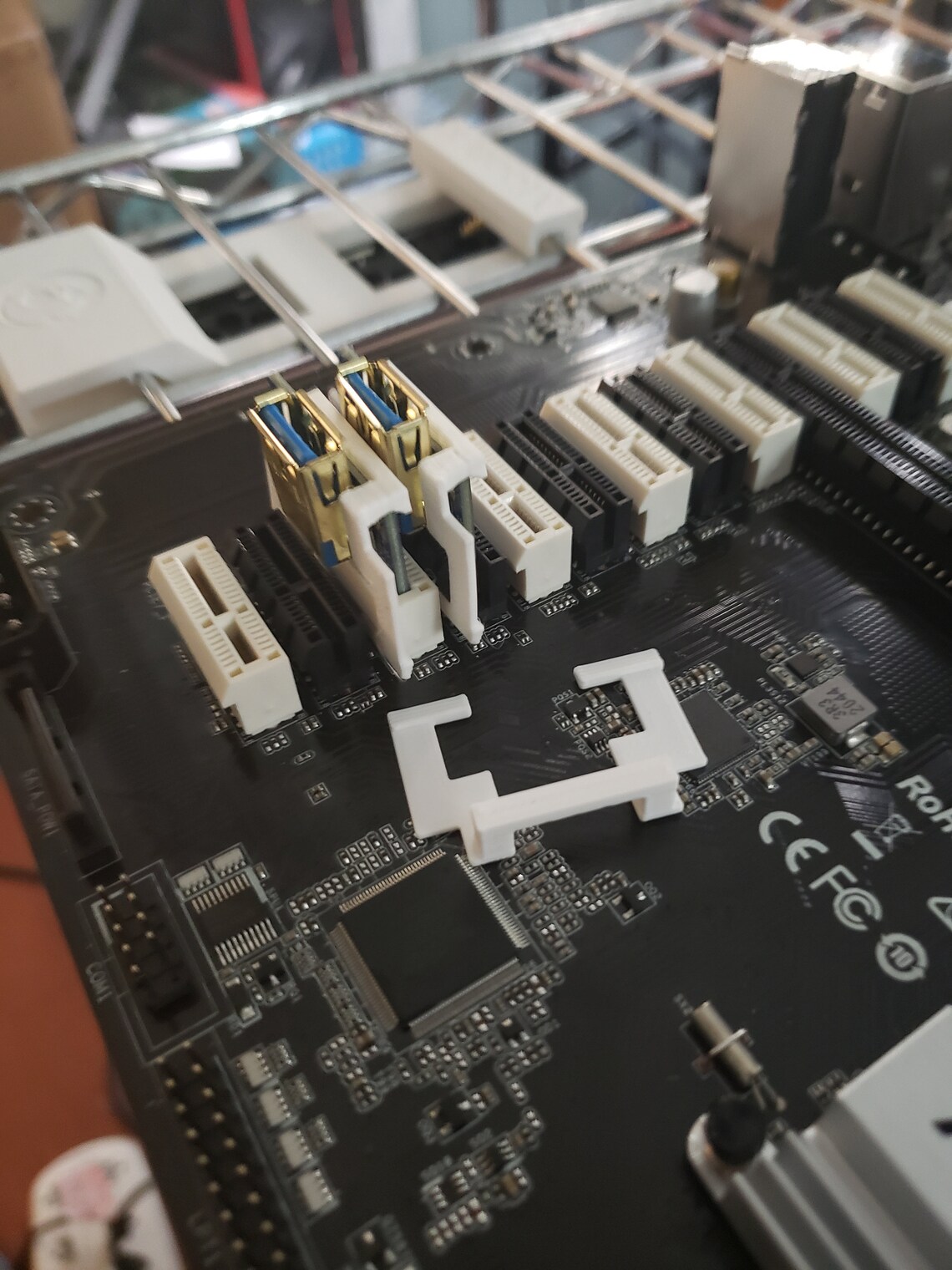 Wire Shelf GPU Hanger and Component Set - SALE - Etsy