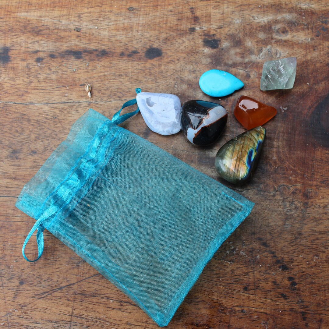 Self-care Support Stone Set - Black Sardonyx, Indian Carnelian ...