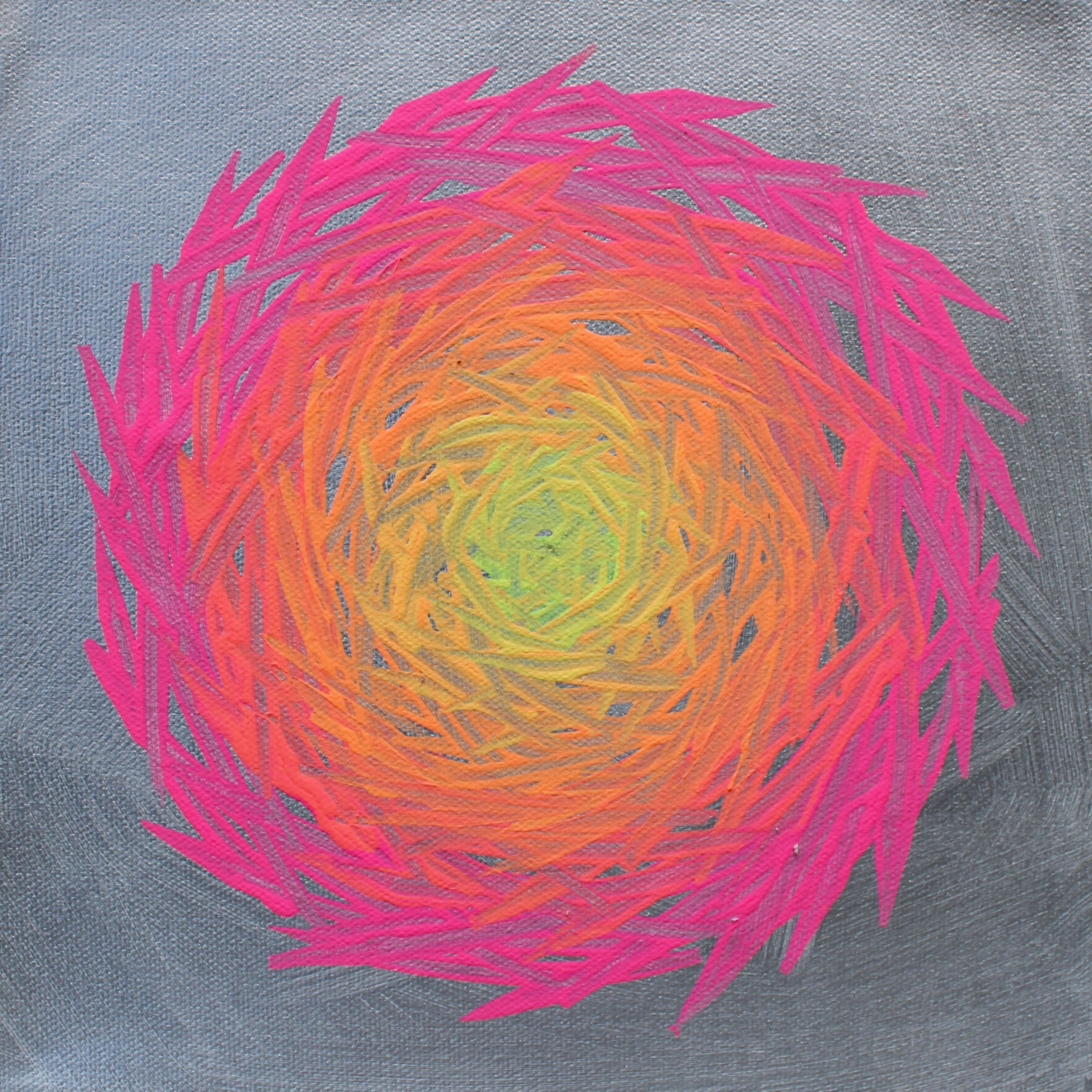 Portal to My Sacred Inner Space - 8" - Acrylic on Canvas - Etsy