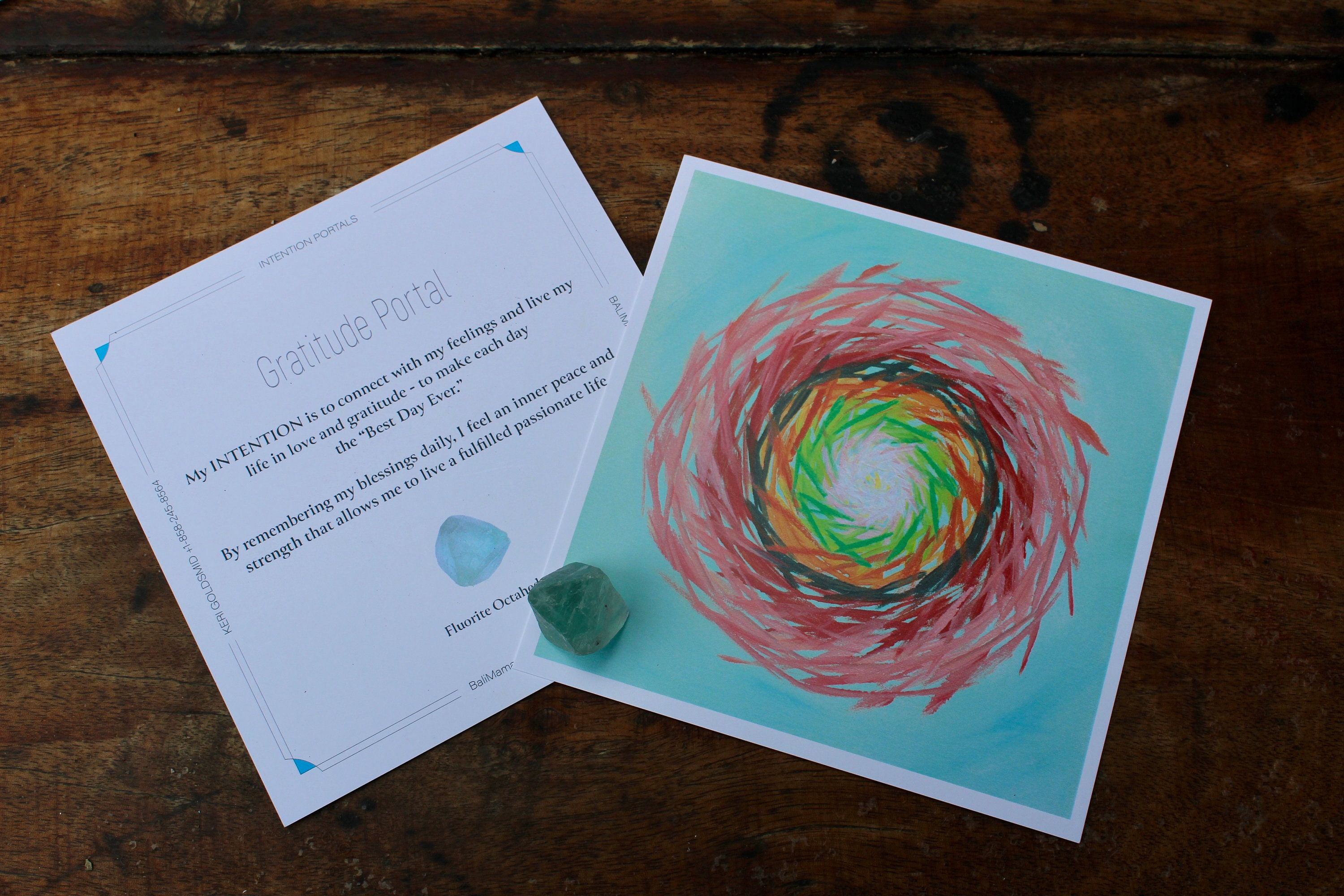 Intention Portal Cards | Oracle Deck | Manifesting Tool | Energy Deck ...