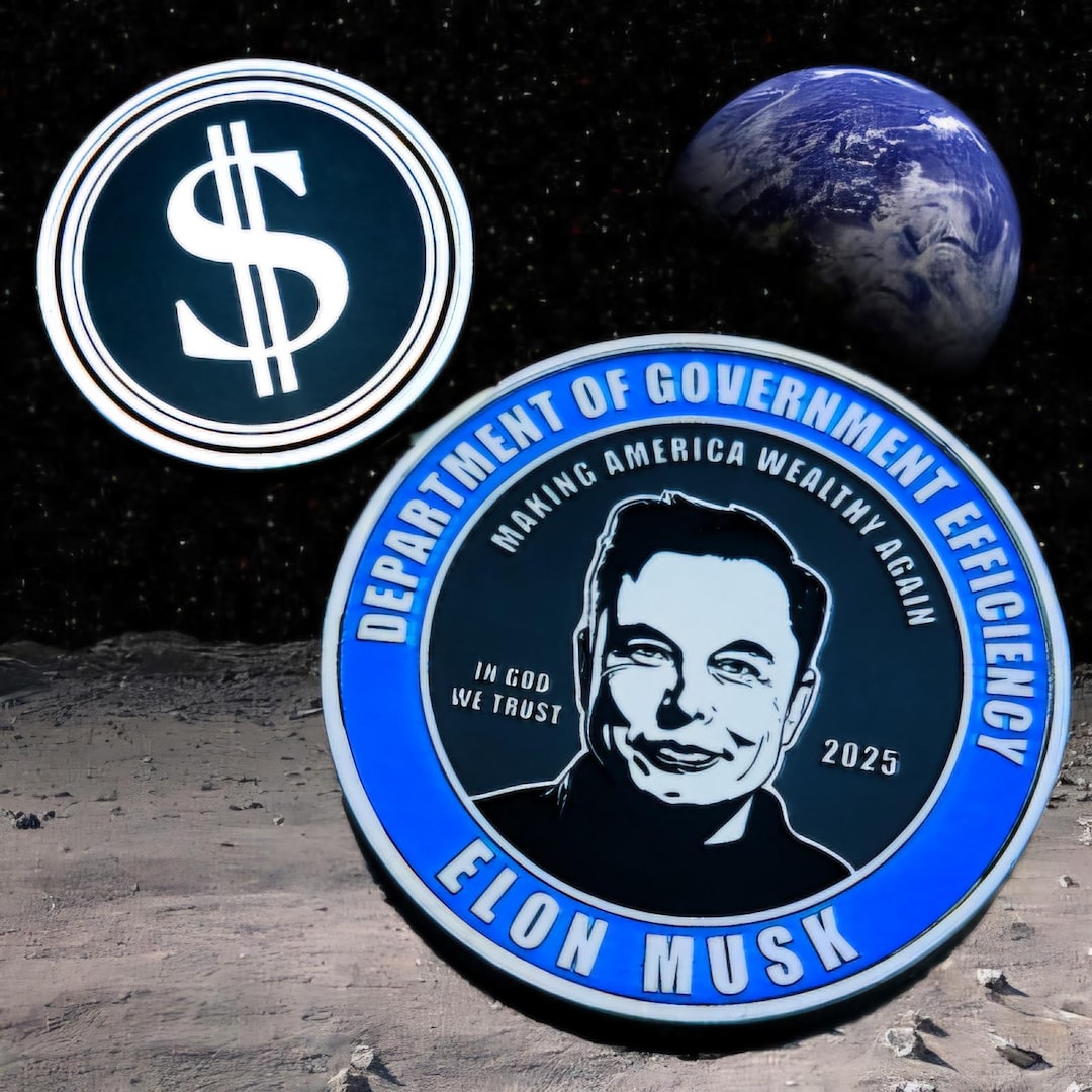 Elon Musk "doge" Challenge Coin - Etsy