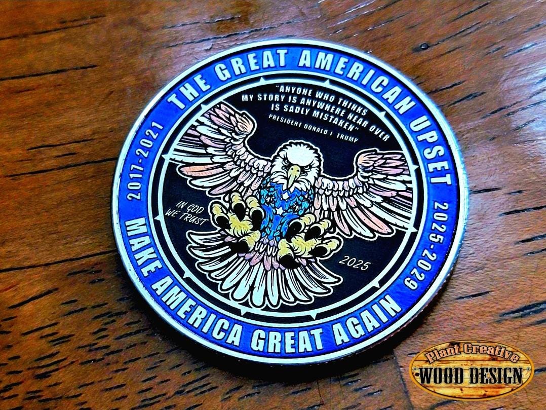 47th President of the United States President Donald J. Trump Challenge ...