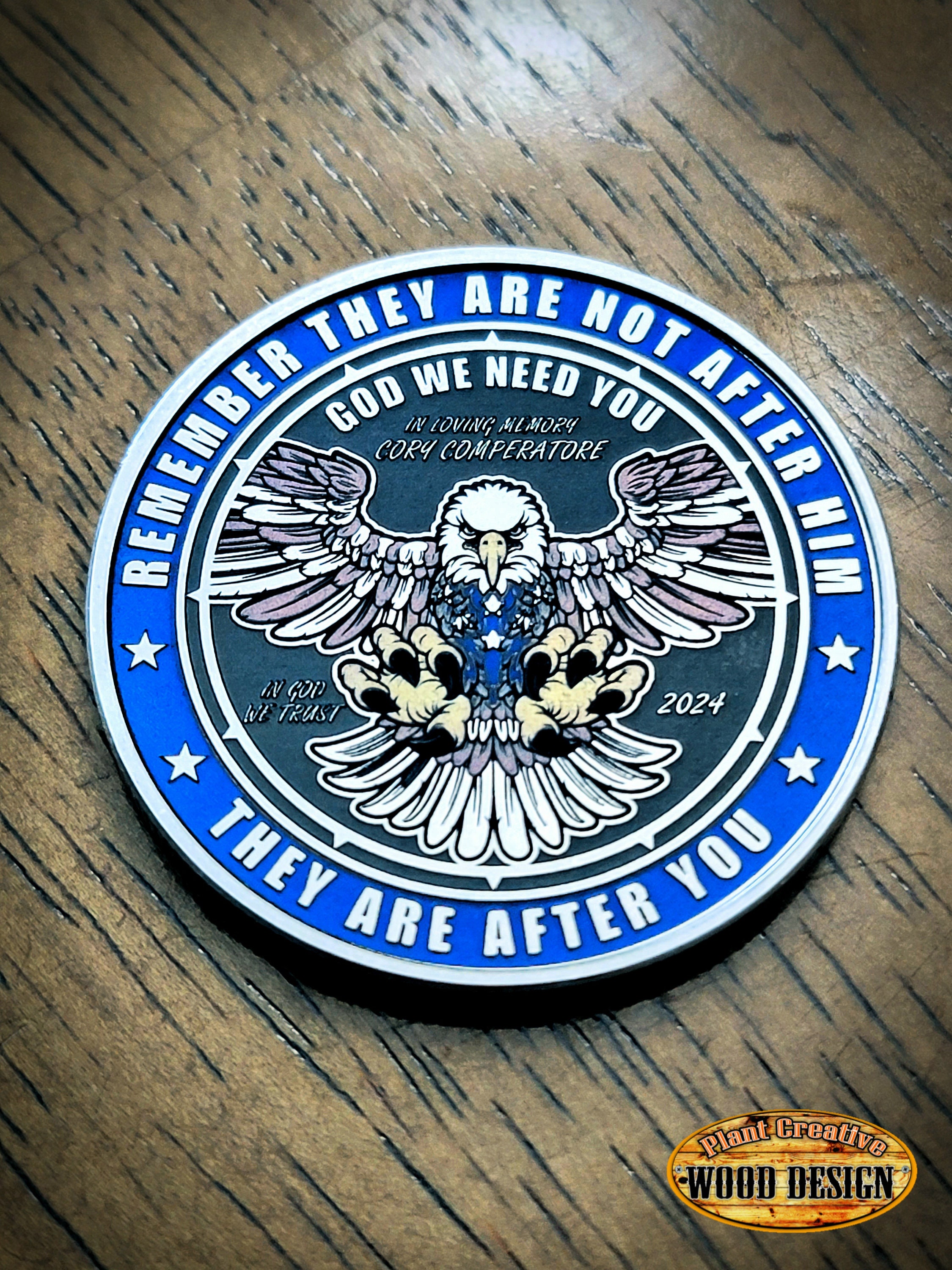 July 13th Comperatore Memorial Trump Fist Coin - Etsy