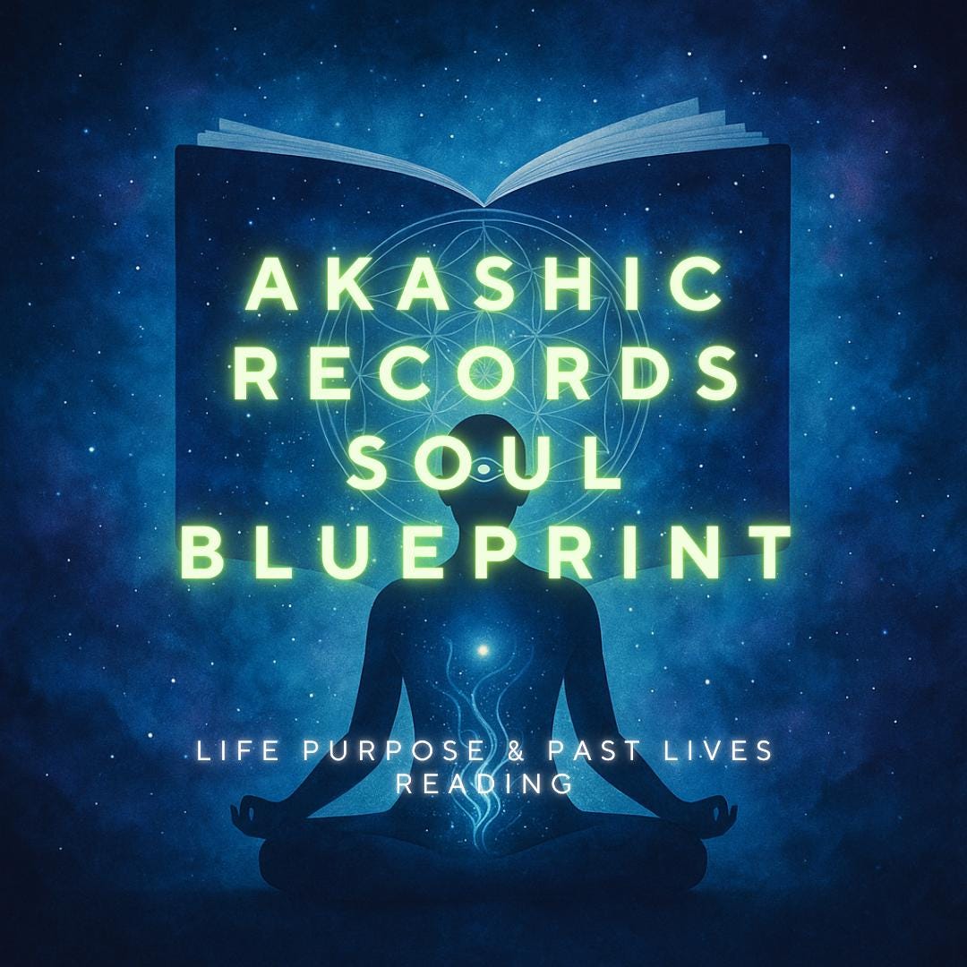 Akashic Records Soul Blueprint | Life Purpose & Past Lives PDF, Psychic ...