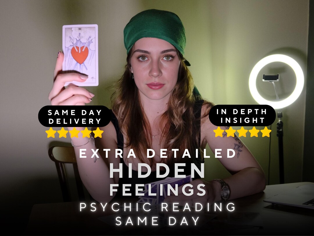Hidden Feelings Psychic Reading, Reveal Secret Emotions and True ...