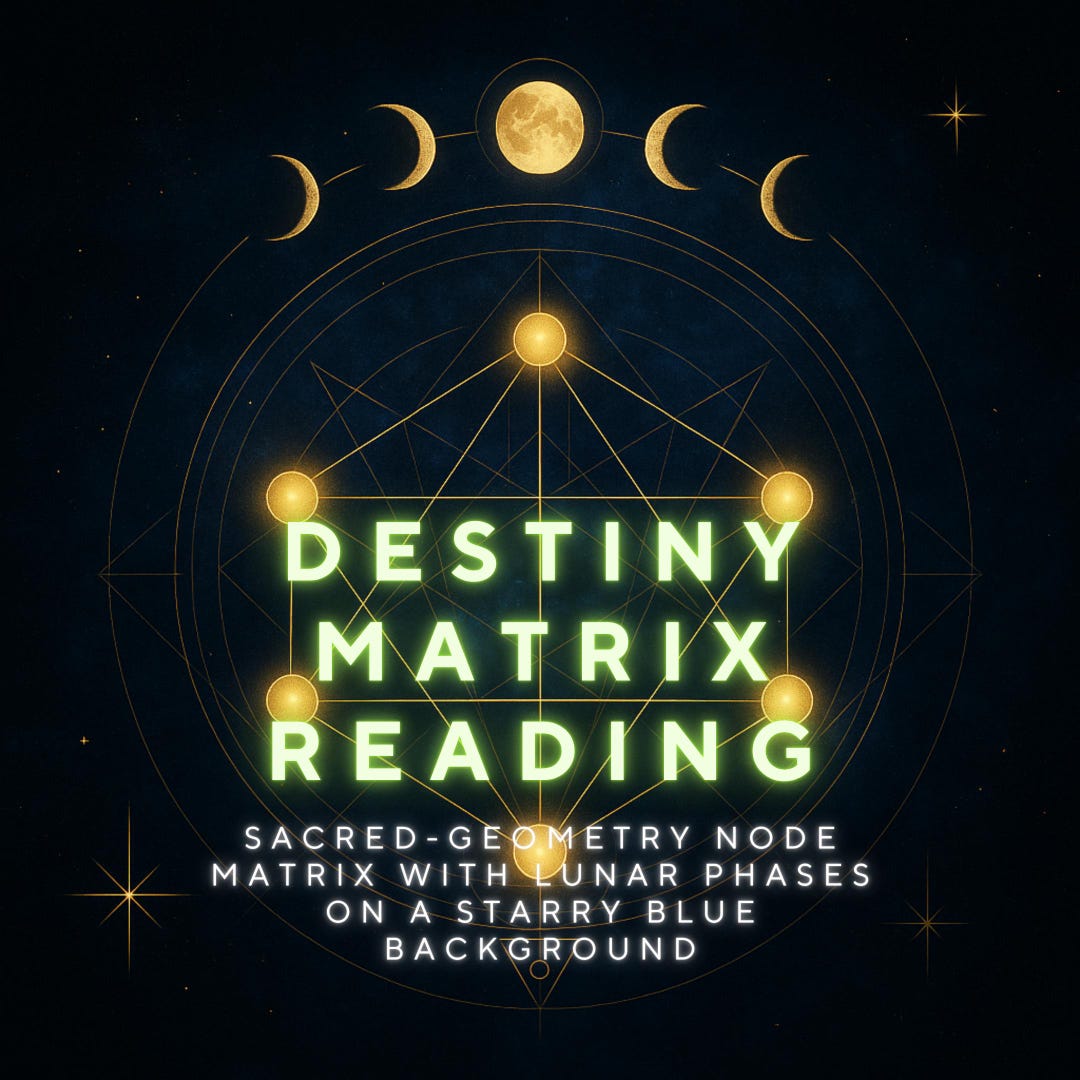 Destiny Matrix Numerology Reading: Personalized Life Path Analysis ...
