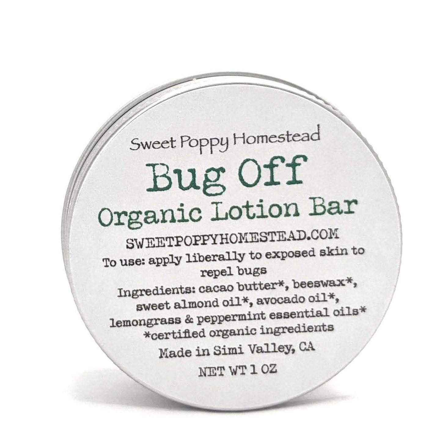 Organic Bug off Lotion Bar: Natural Insect Repellent - Etsy