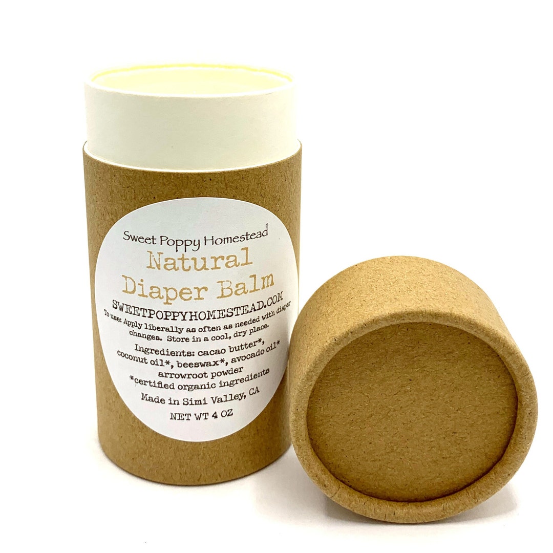 Natural Diaper Balm Stick | Roll on Diaper Rash Cream | Cloth Diaper ...