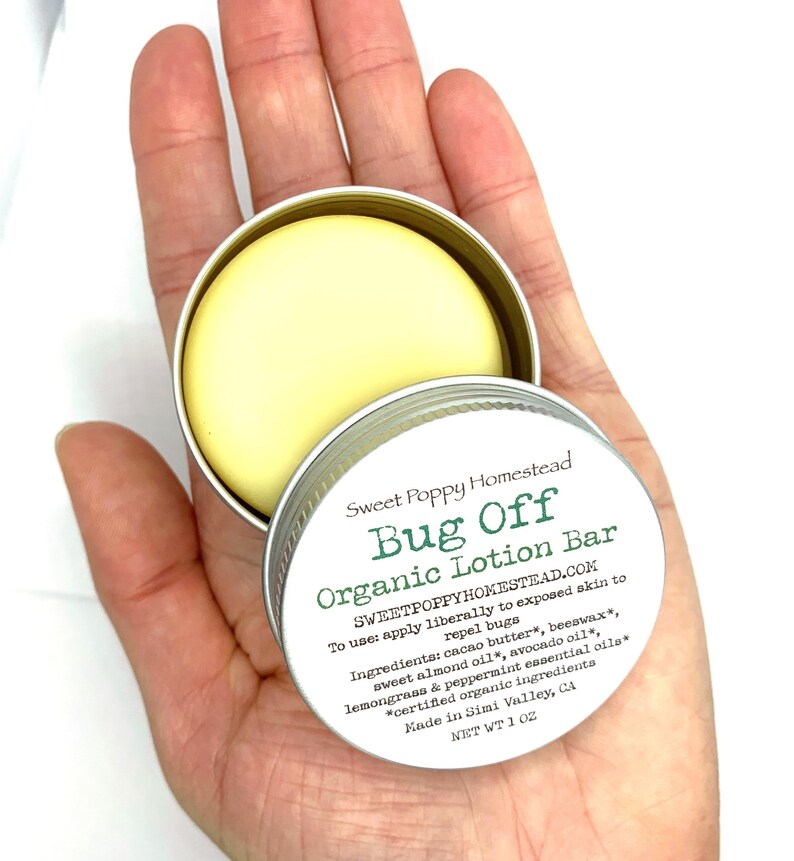 Organic Bug off Lotion Bar: Natural Insect Repellent - Etsy