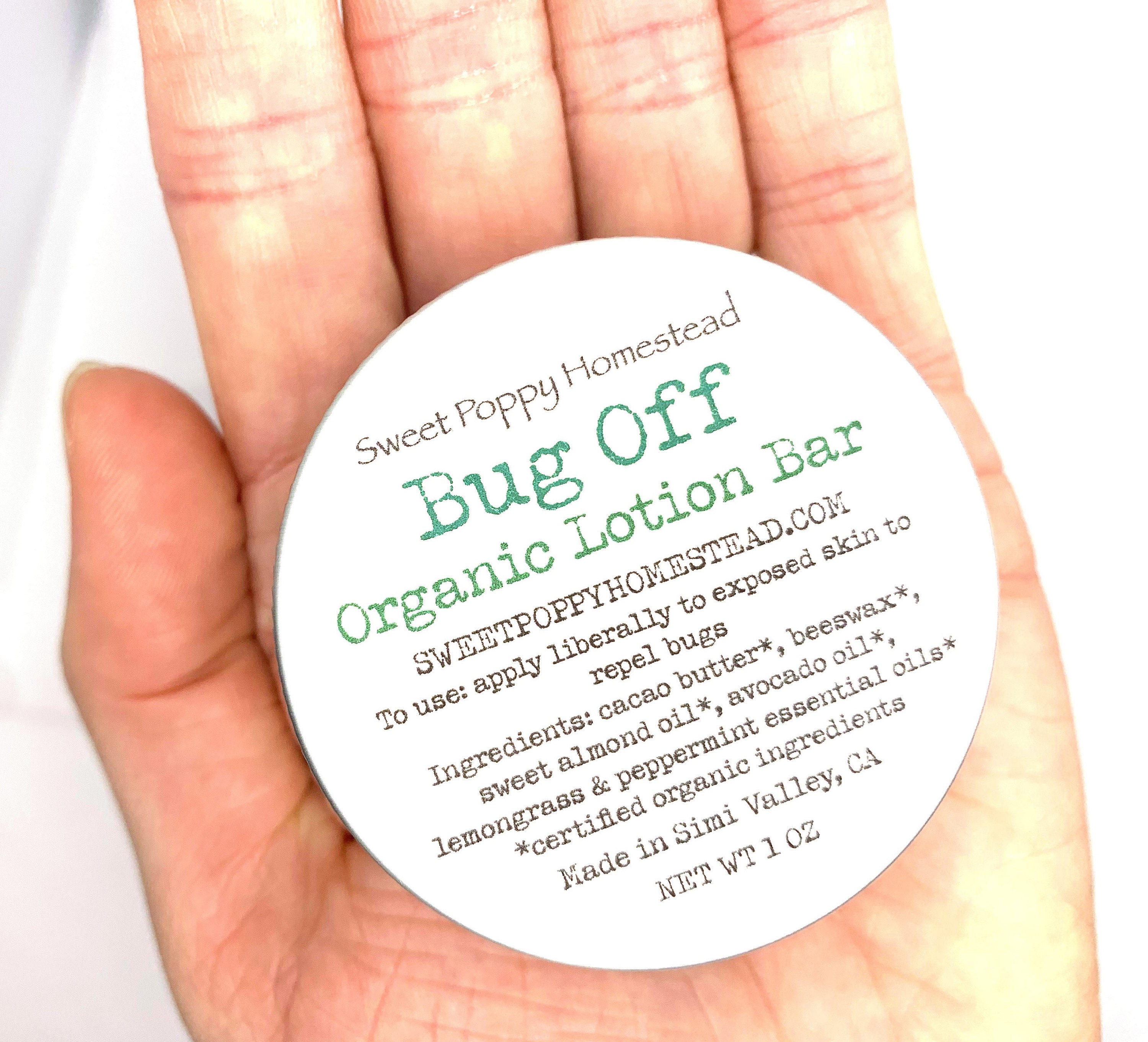 Organic Bug off Lotion Bar: Natural Insect Repellent - Etsy