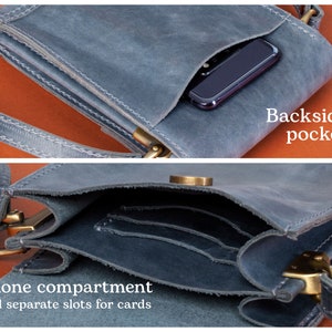 Phone Crossbody Bag, Crossbody Phone Purse, Cell Phone Crossbody, Mini ...