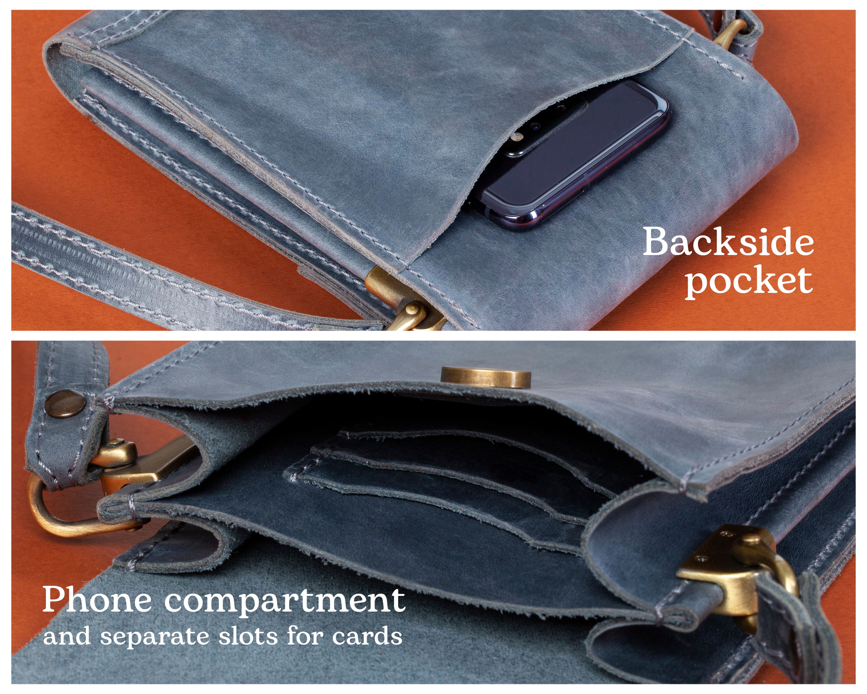 Phone Crossbody Bag, Crossbody Phone Purse, Cell Phone Crossbody, Mini ...