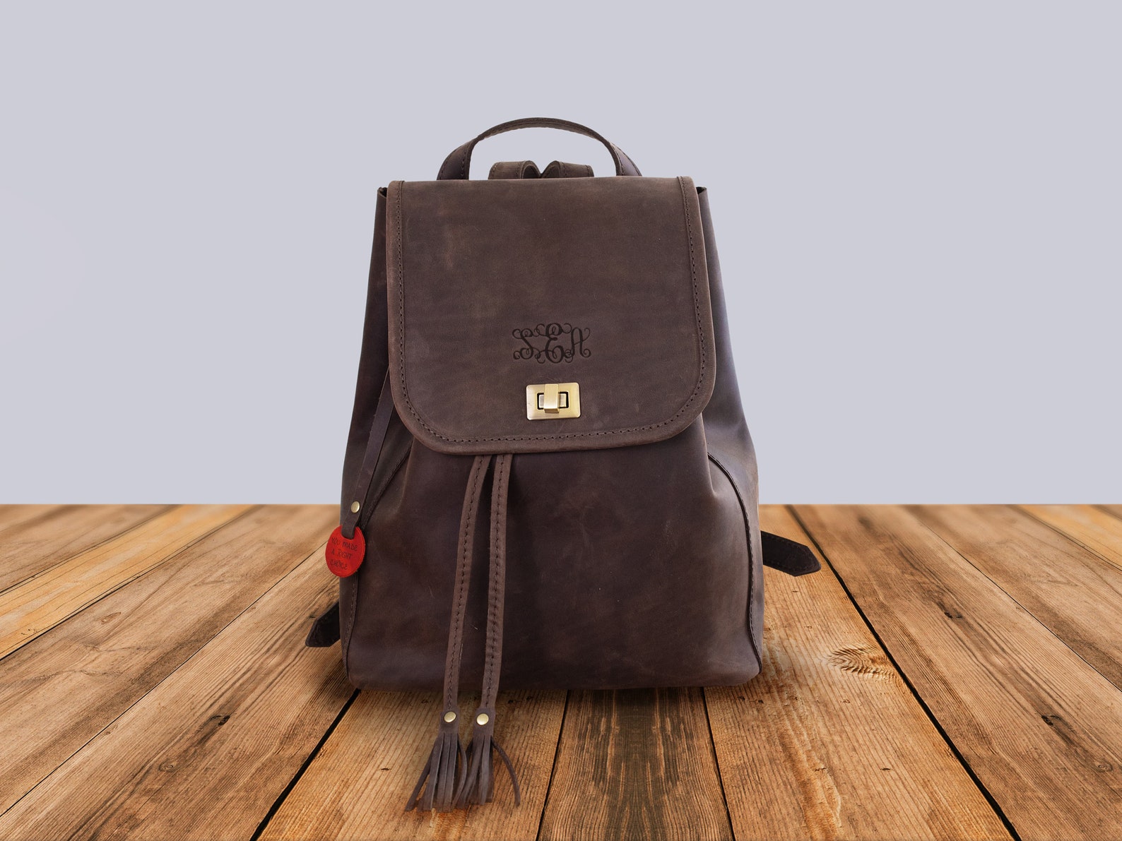 Everyday Mini Leather Backpack Purse for Women, Small Backpack With ...