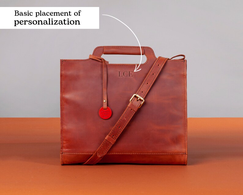 Personalized Laptop Bag Leather Laptop Bag 15 Macbook Bag - Etsy