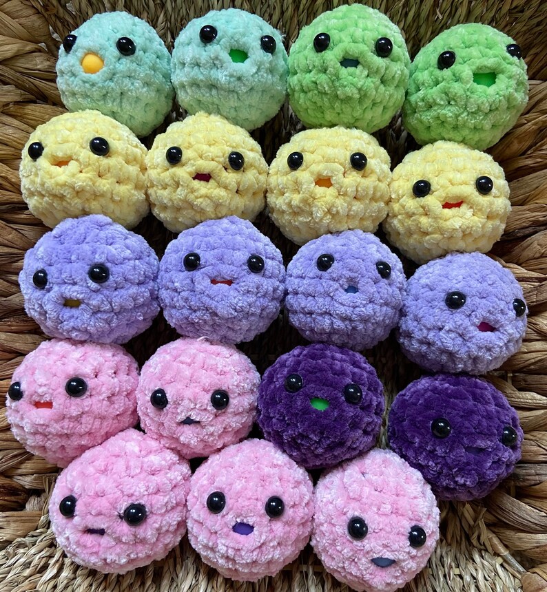 Crochet Stress Blob - Etsy