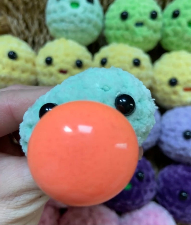 Crochet Stress Blob Etsy