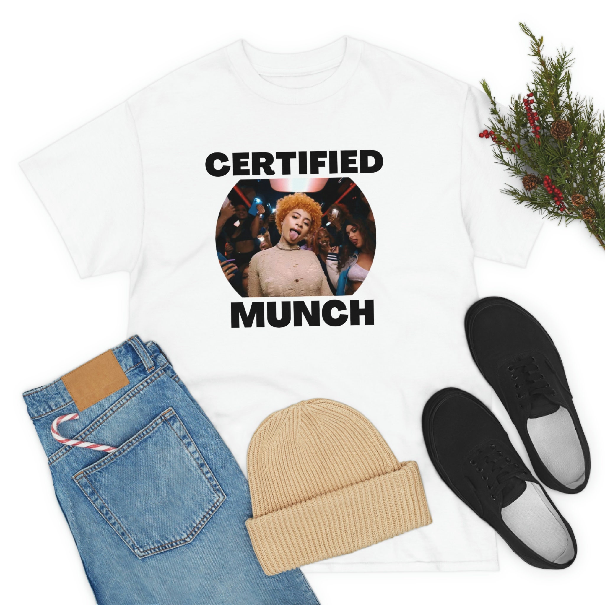 Certified Munch Tee - Ice Spice, Feelin U, Munch, Rap, Rapper, Simp ...