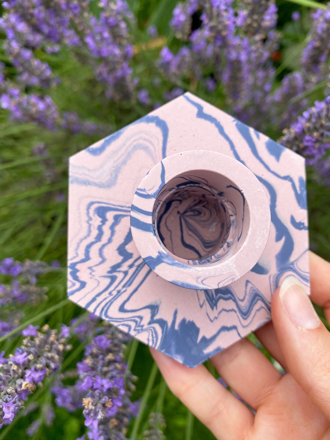 Hexagon Candle Holder - Etsy