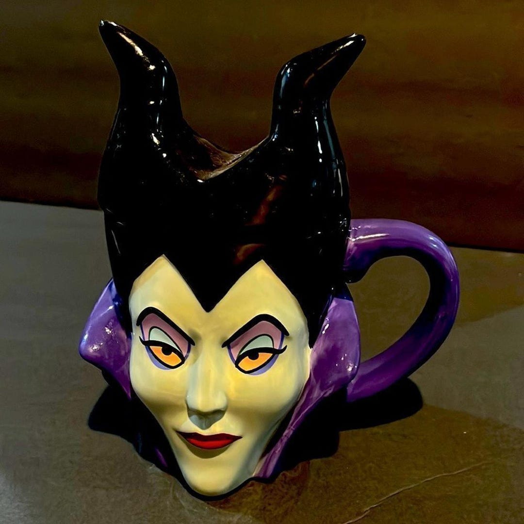 Outstanding2 Piece Maleficent Disney Mug 2 Pcs. Mint.new. - Etsy
