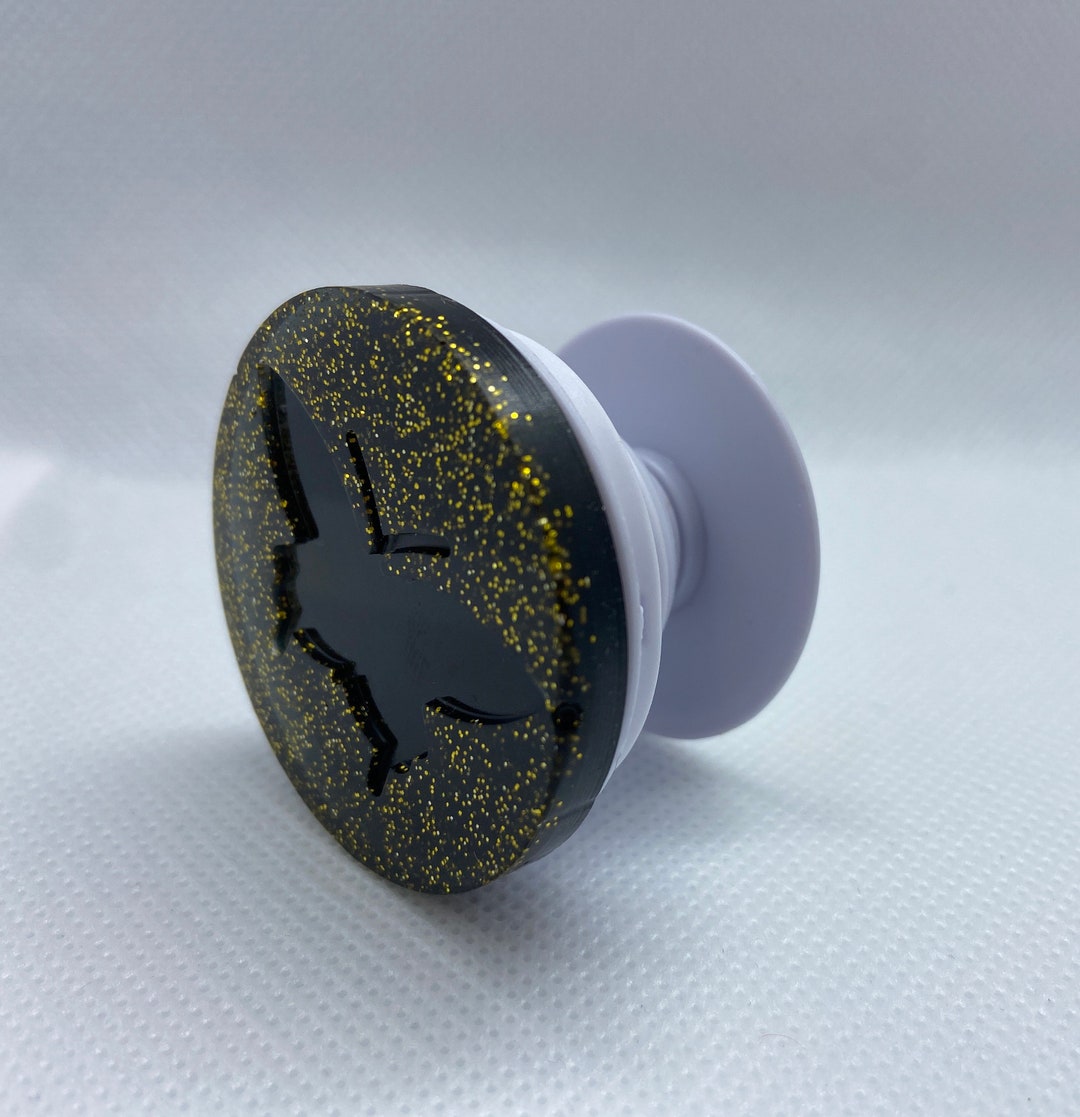 Gold Glitter Butterfly Pop Socket Phone Grip Gift for Her Christmas ...