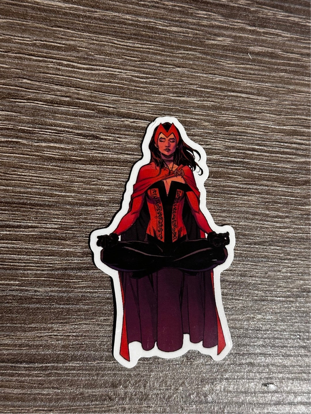 BOGO Scarlet Witch Wanda Maximoff Comic Book Marvel Waterproof Vinyl ...