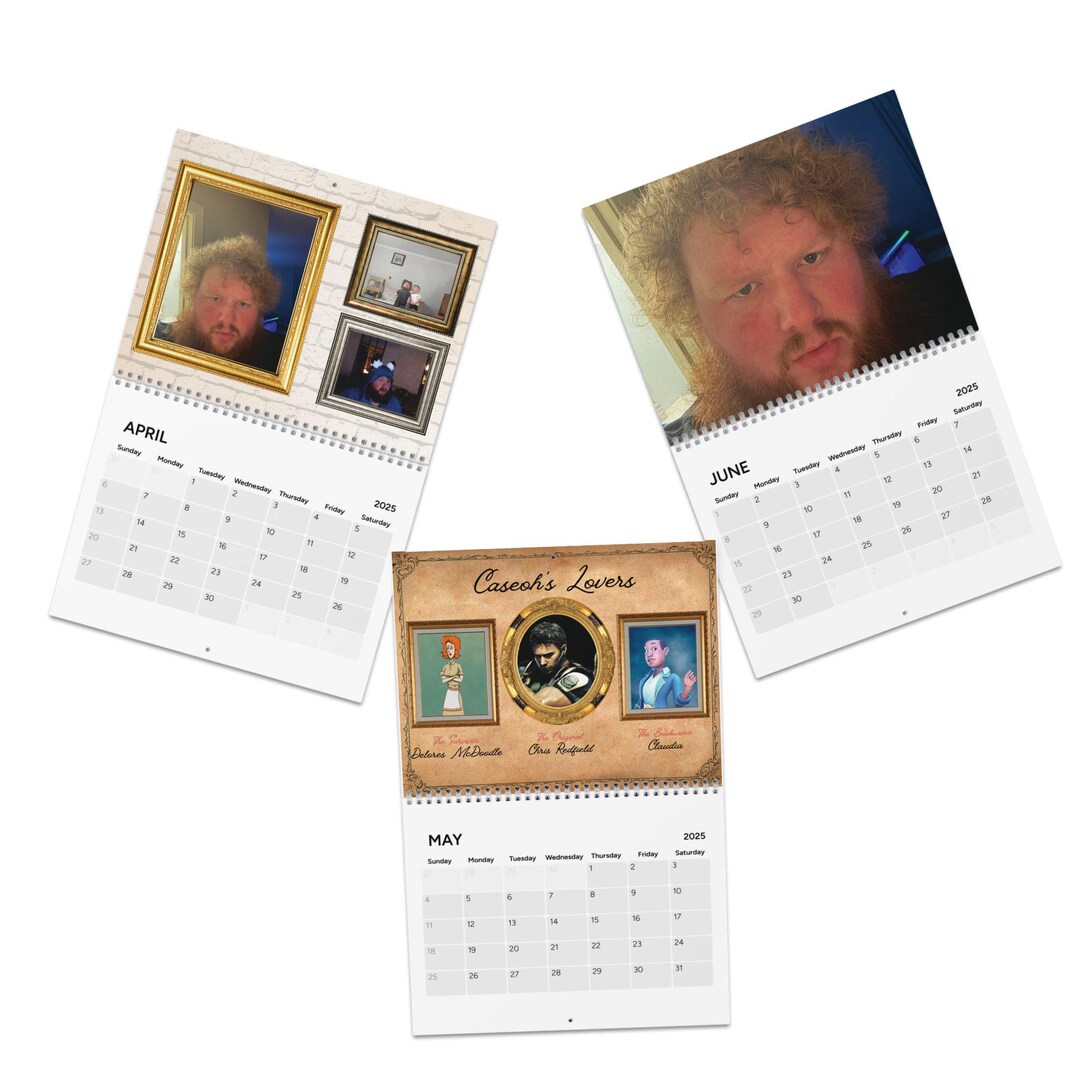 Caseoh Gamer Calendar (2025) Twitch Streamer, Gamer of the Year, Game ...