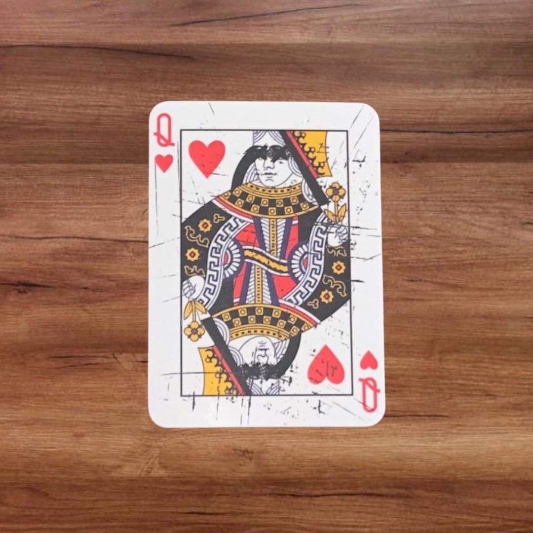 Yellowjackets Queen Card & Antler Queen TV Show Vinyl Sticker ...