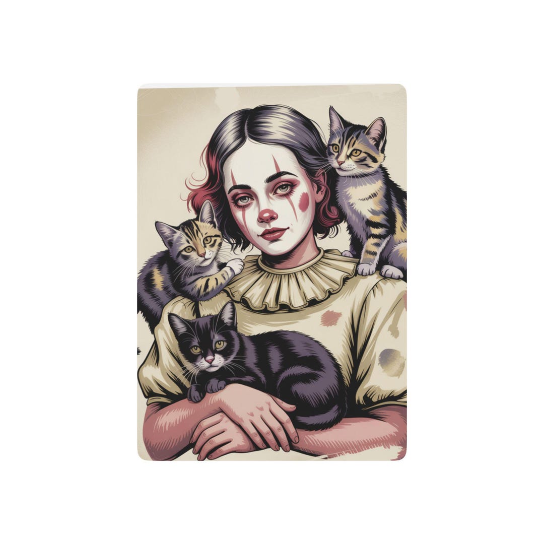 Mime and Cats Poker Playing Cards - Etsy