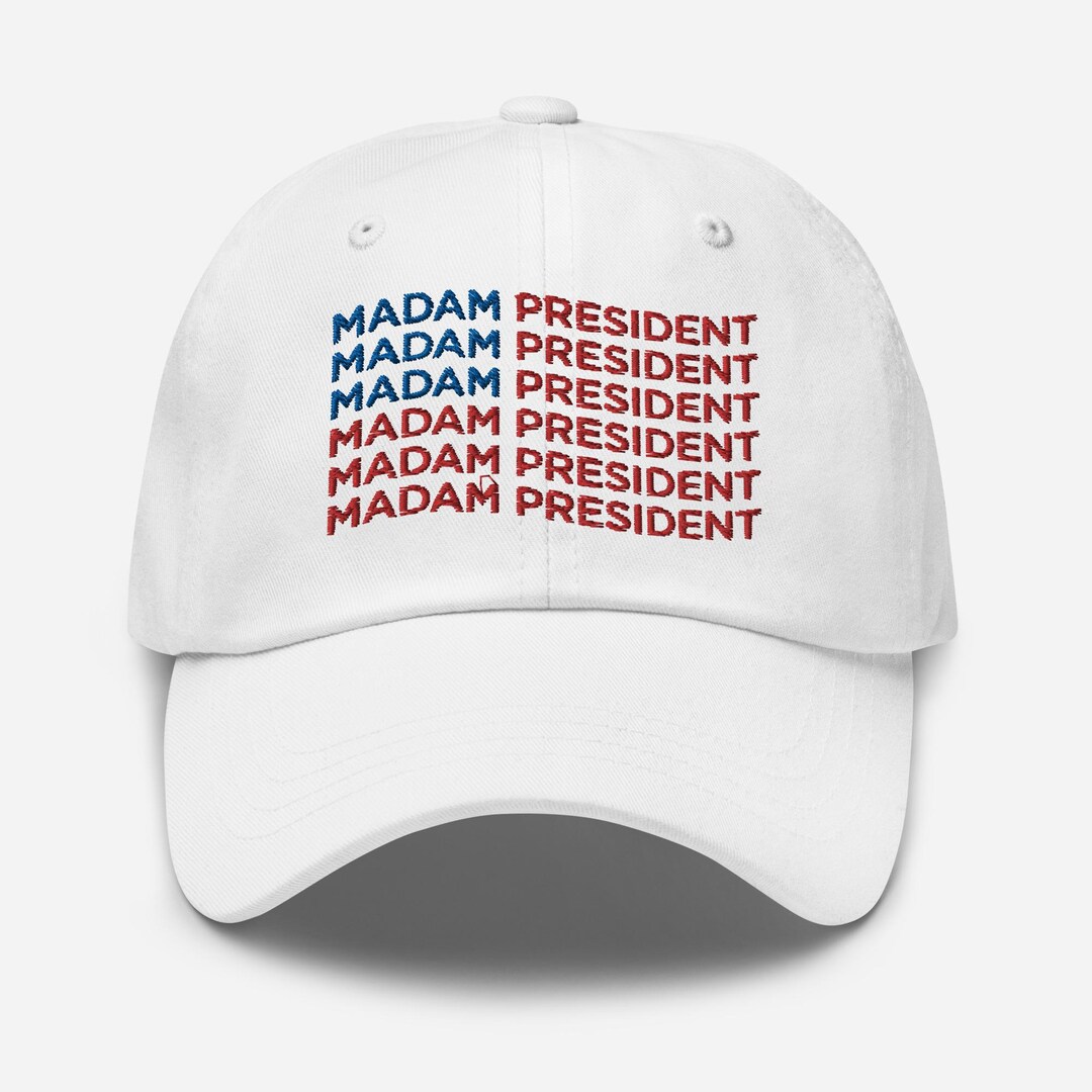 Madam President USA Flag Hat Official Kamala Harris for President 2024 ...