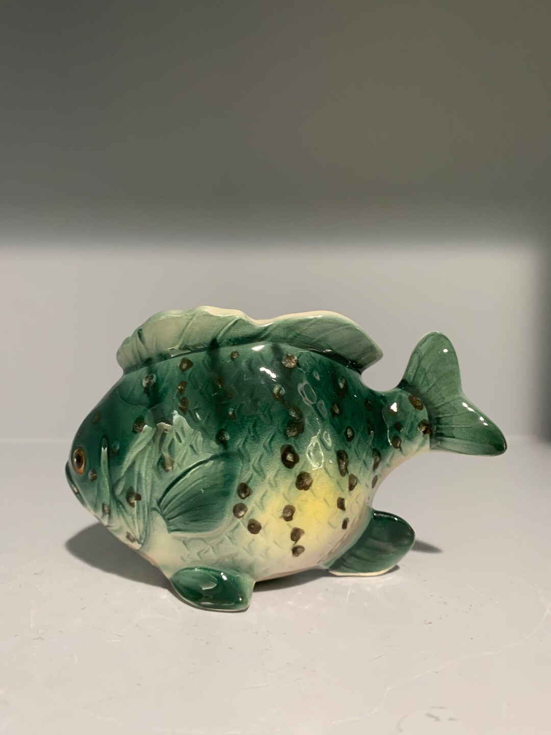 Vintage Fish Trinket Dish - Etsy