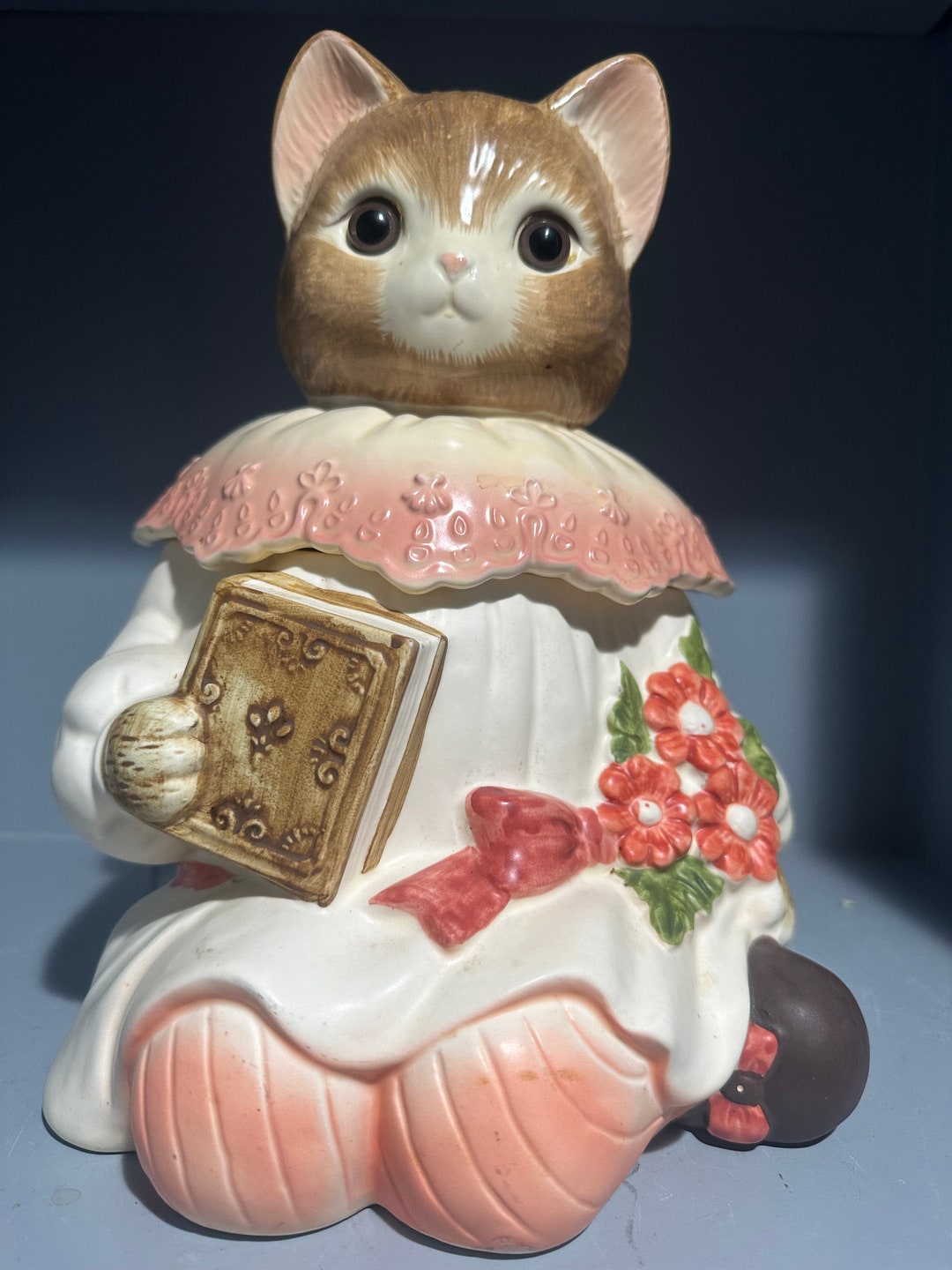 Emily the Cat Cookie Jar - Etsy