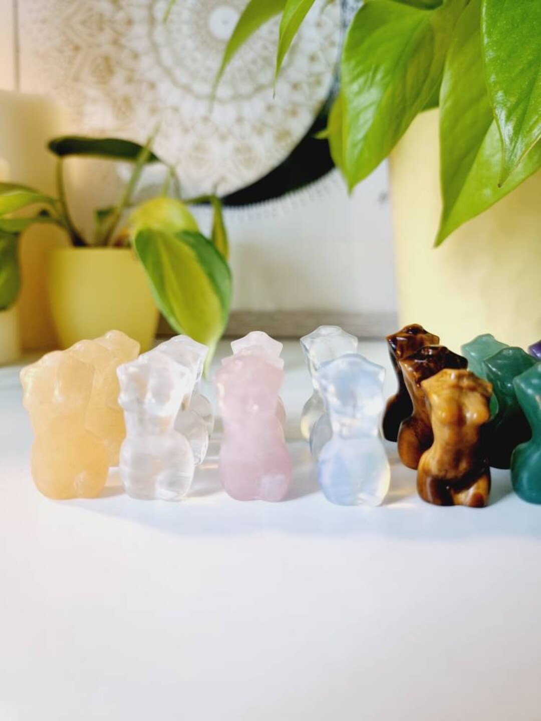 Small Crystal Woman Body,natural Crystal Woman Torso, Carved Gemstone ...