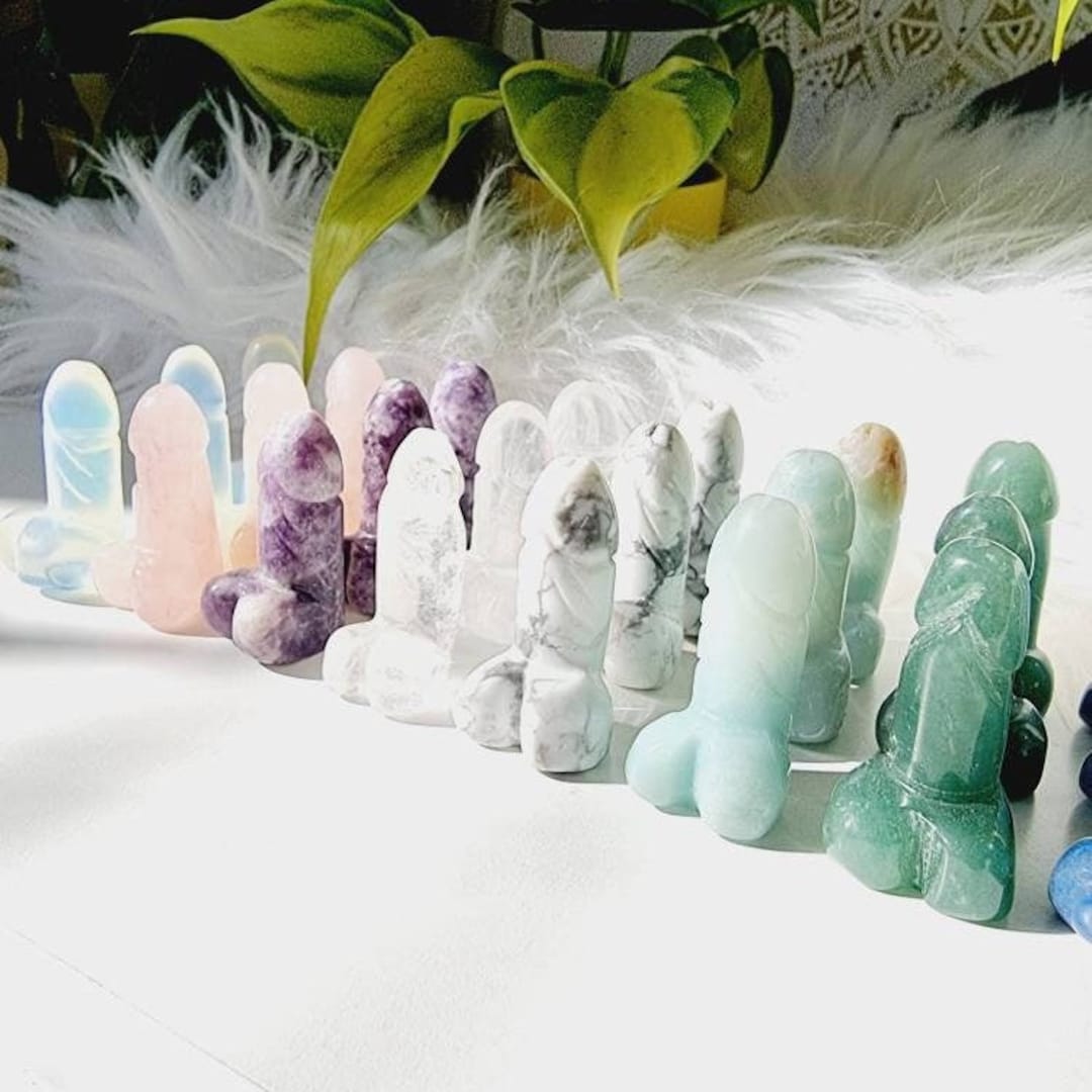 3.8cm - 4cm Crystal Penis, Crystal Phallus, Penis Crystals, Healing ...