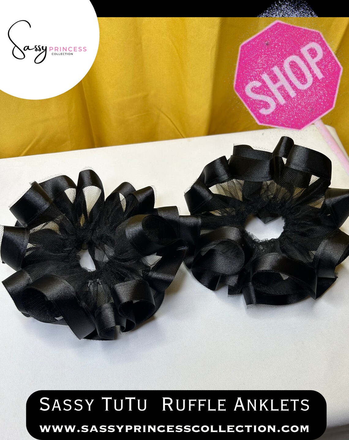 Ruffle Tutu Black Anklets, Ruffle Socks, Sockless Ruffle Socks, Anklets ...
