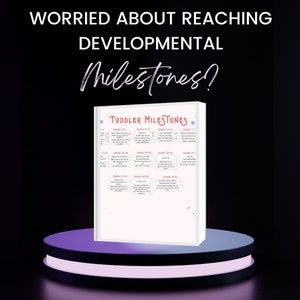 Toddler Milestone Tracker: Developmental Chart by Month (digital ...